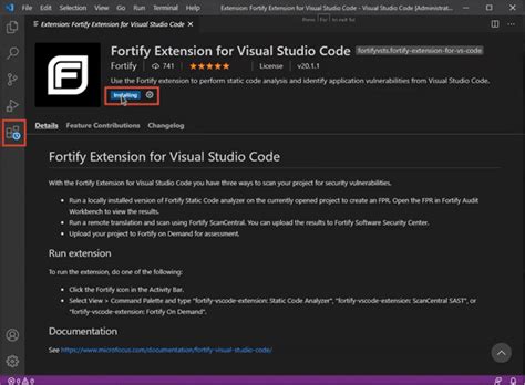 Fortify For Visual Studio Code Micro Focus