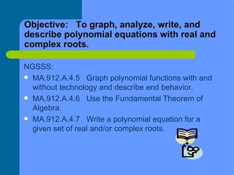 Writing And Graphing Polynomials Ppt