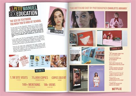 SEX EDUCATION Campaign THE WORK