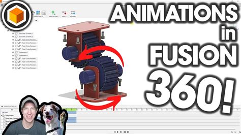 Getting Started With Fusion 360 Part 7 Creating Animations Youtube
