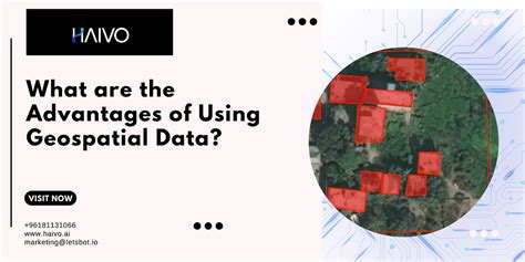 what are the advantages of using geospatial data by haivo annotation medium