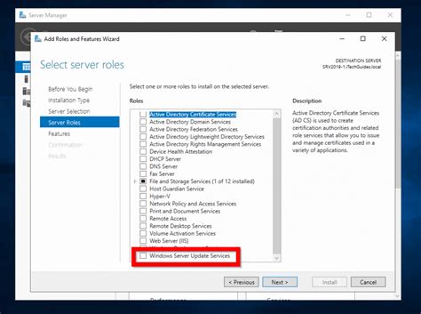 How To Install And Configure Wsus In Windows Server 2019 Itechguides