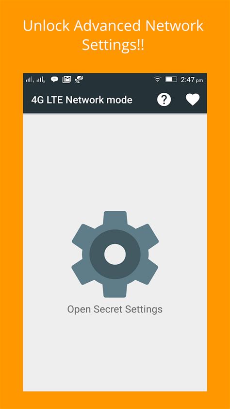 G Only Network Mode APK For Android Download