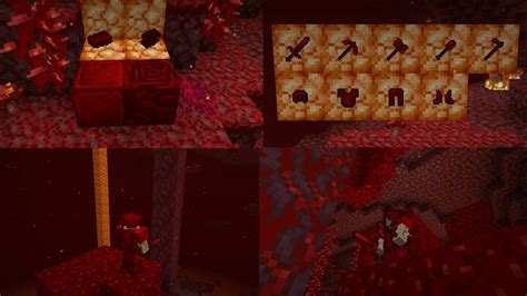 Karkjos Red Netherrite Minecraft Texture Pack