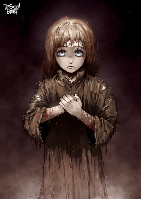 The Girl Fear Hunger Drawn By The Golden Smurf Danbooru