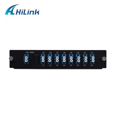 U Rack Dwdm Mux Demux Ch Ch Ch Single Fiber Lc Upc Connector