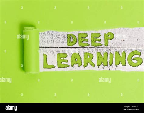 Word Writing Text Deep Learning Business Photo Showcasing Hierarchical Abstractions Artificial