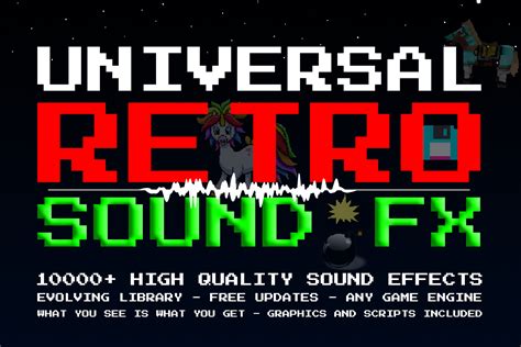 Universal Retro Sound Fx Audio Sound Fx Unity Asset Store