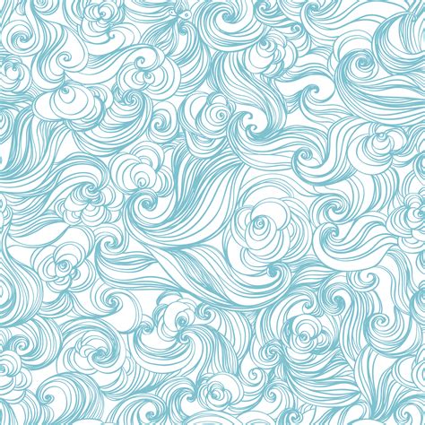 Wind Wave Pattern Waves Seamless Background Vector 15001500 Transprent Png Free Download