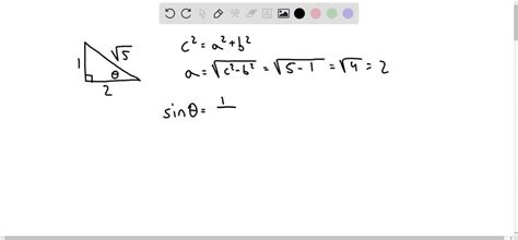 Solved Calculate The Values Of The Six Trigonometric Functions Of The