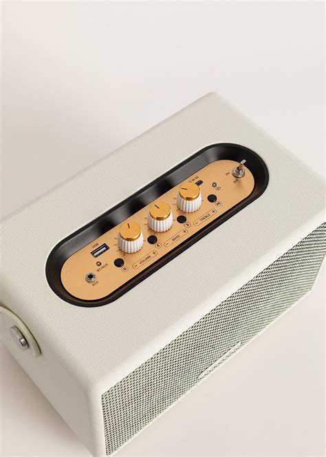 Speaker Retro Portable Speaker With Bluetooth Usb And Aux Create