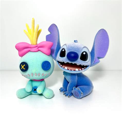 스티치 스크럼프 플러피 피규어 세트 디즈니 콜리colley