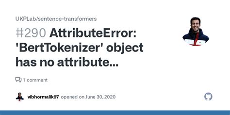 attributeerror berttokenizer object has no attribute prepare for