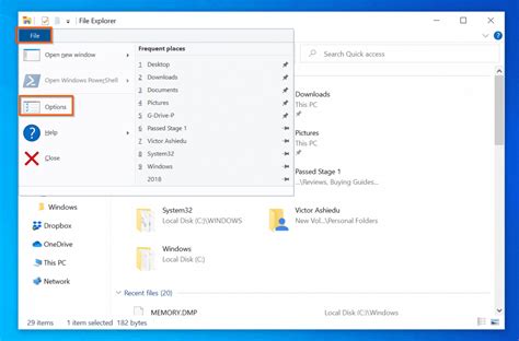 How To Clear File Explorer History In Windows 10