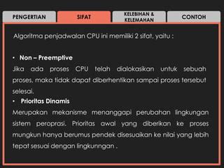 Algoritma Penjadwalan Cpu Hrrn PPTX