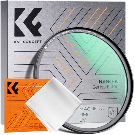 Magnetic Uv Filter With Cleaning Cloth Nano Klear Series Kandf Concept
