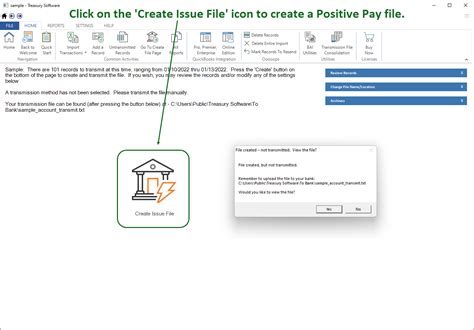 Create Positive Pay Files From Excelcsv Files