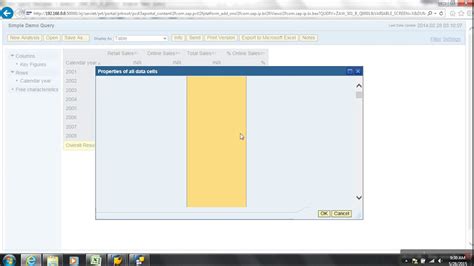 bex query designer part 7 youtube