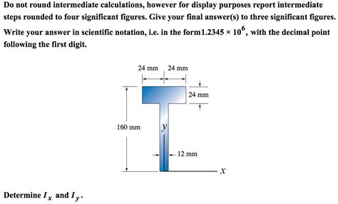 Solved Do Not Round Intermediate Calculations However For