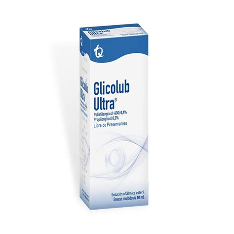 Glicolub Ultra Polietilenglicol 4mg 1ml Propilenglicolá 3mg 1ml Sol