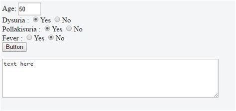 Javascript If Function Including Value Over And Radiobutton Check