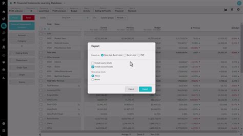 Export And Copy Data Phocas Academy