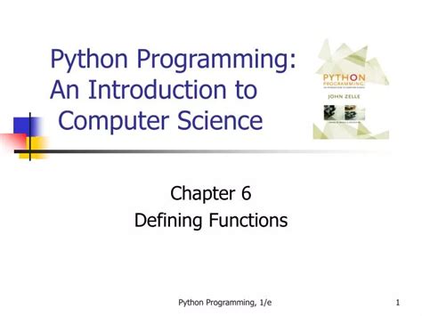 Ppt Python Programming An Introduction To Computer Science Powerpoint Presentation Id393934