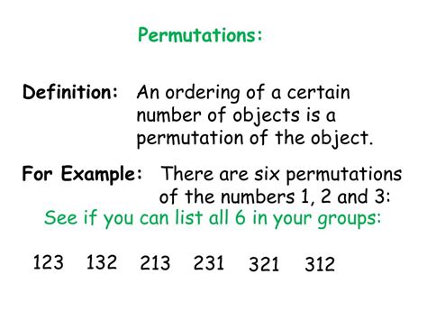 PPT Lesson Fundamental Counting Principle And Permutations PowerPoint Presentation ID