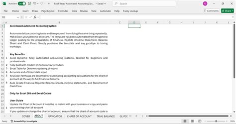 Excel Based Automated Accounting System Eloquens
