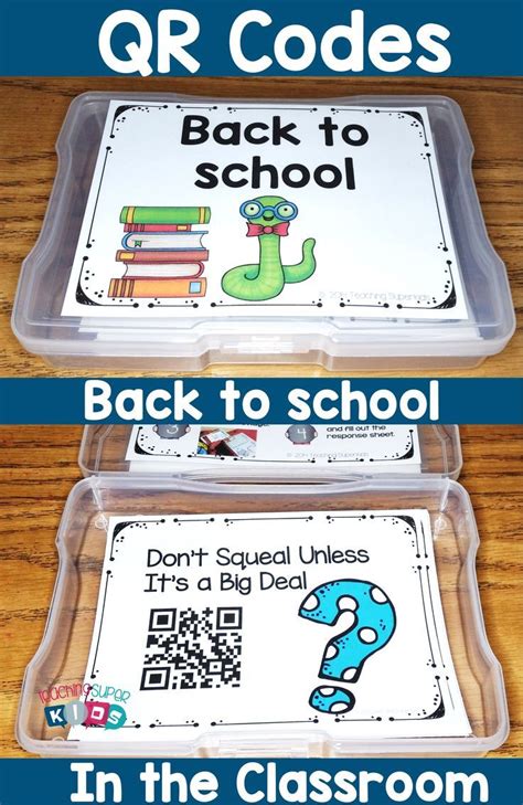 back to school qr codes listening center qr code listening centers