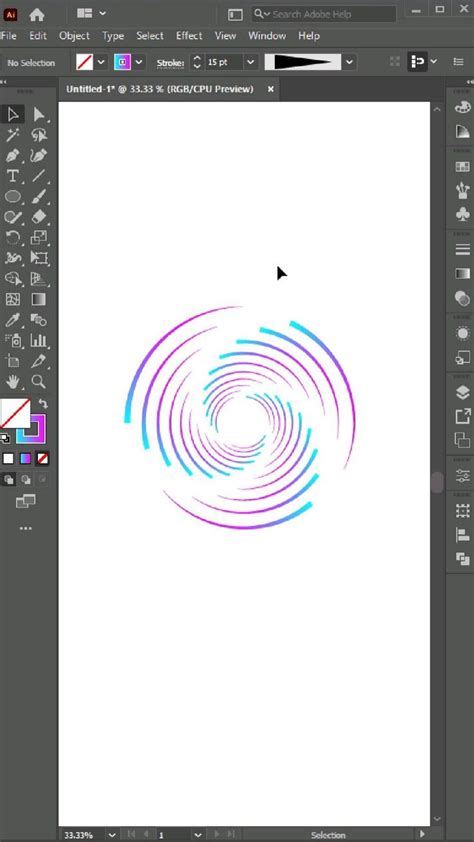 Spirograph Design Using Transform Panel In Adobe Illustrator
