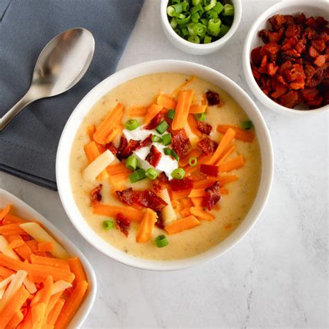 Ultimate Loaded Potato Soup Recipe Land Olakes