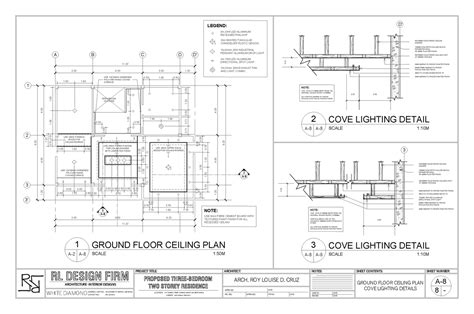 Cruz Roy Ground Floor Ceiling Plan A B C D D 1 2 3 3 3 4 3 1 3