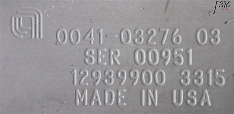 33440 Applied Materials Assy Gas Feed Top Clean Aln 300mm Ulti 0041