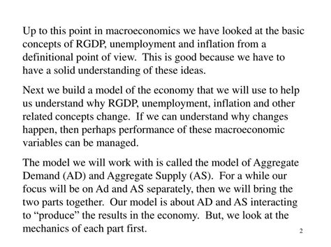 PPT Aggregate Demand PowerPoint Presentation Free Download ID