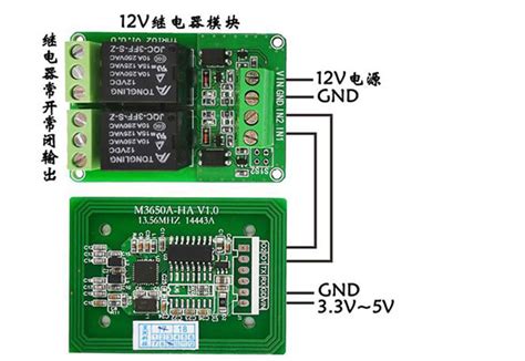 ic card reader module rfid high frequency contactless s50 read and write induction serial port