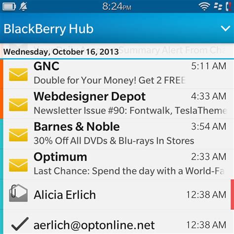 How To Color Code Email Messages On The BlackBerry Z30 CrackBerry