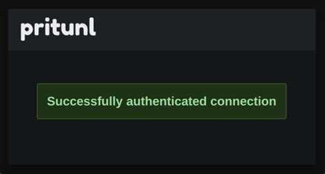 Connection Authentication