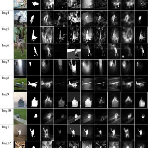 segmentation results from eight segmentation algorithms on segtrackv2