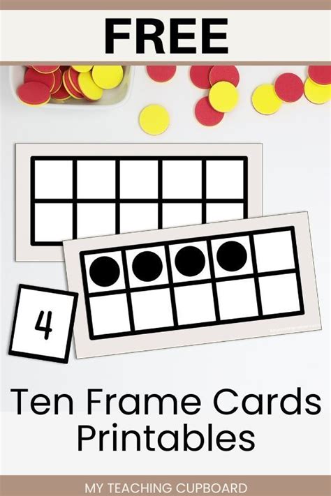 Making Ten Frames Activities