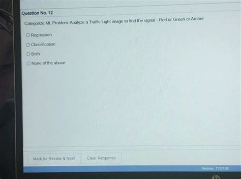 Question No 12 Categorize ML Problem Analyze StudyX