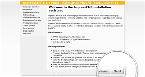 impresscms installation fastwebhost tutorials