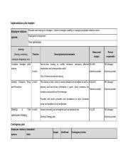 Implementation Plan Template Docx Implementation Plan Template Education And Training For