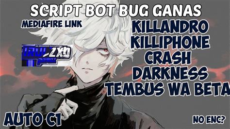 script bot bug ganas tembus wa beta dan immune scbotbug youtube