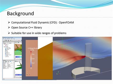 use of openfoam in modelling of wave structure interactions ppt video