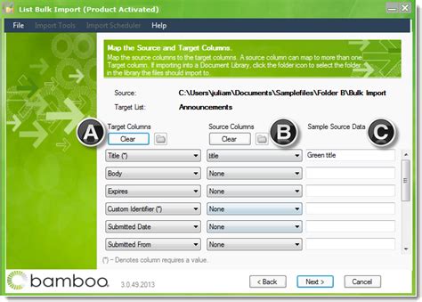 Import Data From Excel Or Delimited Text File To Sharepoint List