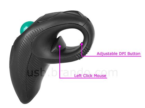 Wireless Usb Trackball Mouse Gadgetsin