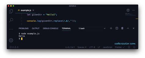 3 different ways to remove the last character of a string in javascript