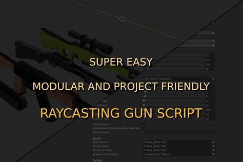 Modular Raycasting Gun Script 2d And 3d Game Toolkits Unity Asset Store