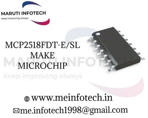 DIP Mcp2518Fdt E Sl Microchip Ic 8 Pins At 164 Piece In Ahmedabad ID 2854759751991